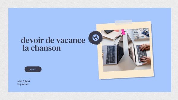 La chanson | Genially