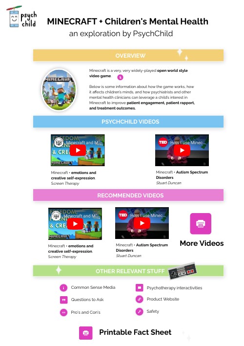 MINECRAFT | PsychChild Explorations