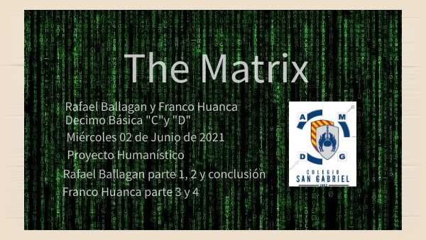 The Matrix | Genially