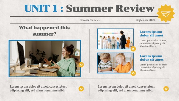 3e - UNIT 1 Year review