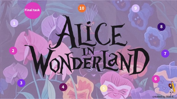 6e UNIT 4 ALICE IN WONDERLAND | Genially