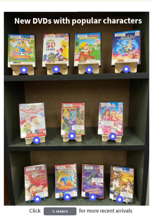 December DVDs with Popular Characters