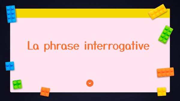 La phrase interrogative | Genially