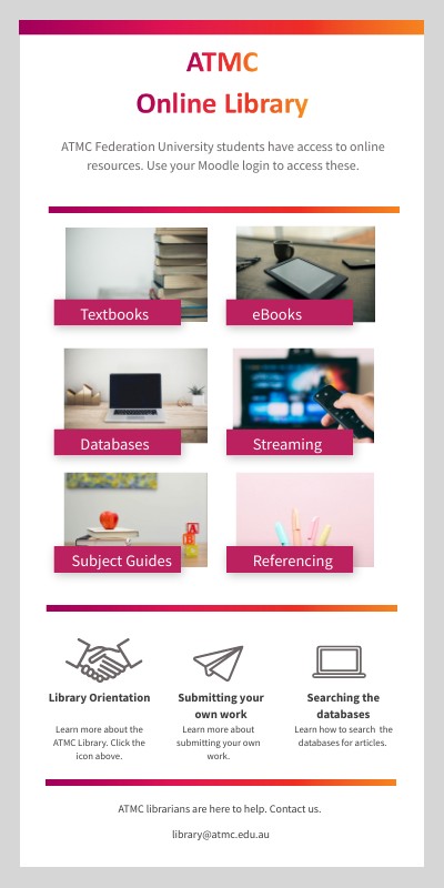 Federation Library Page | Genially