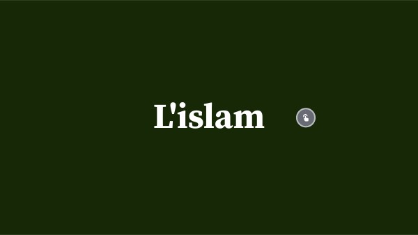 L'islam | Genially