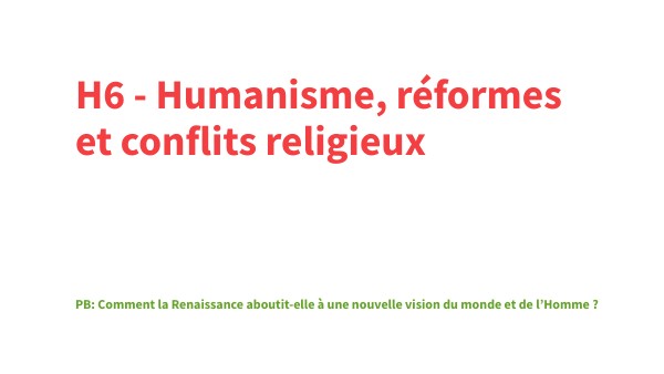 5H6 Renaissance | Genially