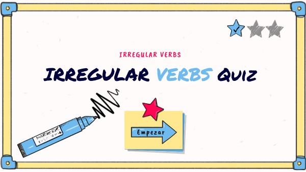 IRREGULAR VERBS | Genially