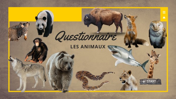 Les animaux | Genially