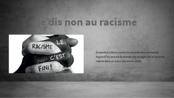 Affiche racisme | Genially
