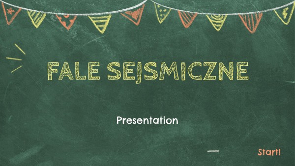ANIMATED CHALKBOARD PRESENTATION | Genially