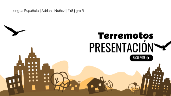 Texto instructivo sobre los terremotos | Genially