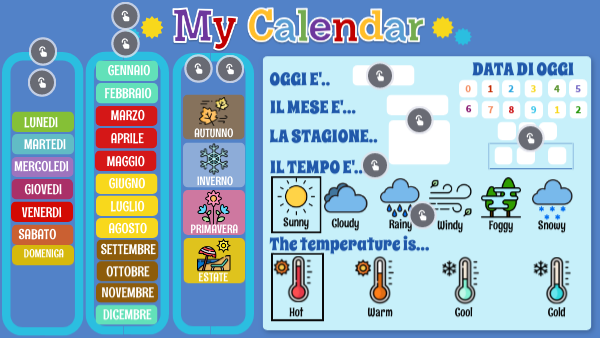 IL MIO CALENDARIO | Genially