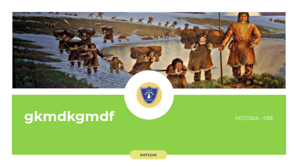 TEMA 01 - PRE | Genially