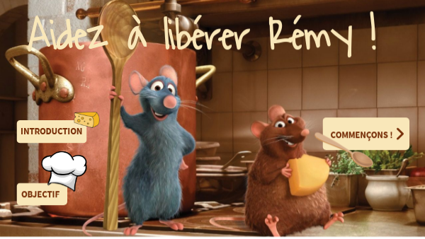 Aidez à libérer Rémy. 3º Primaria