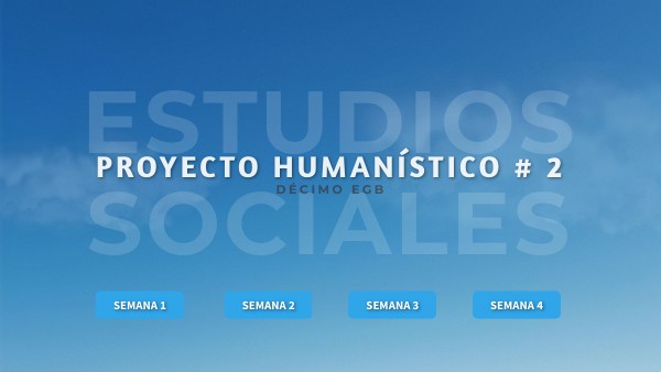 PROYECTO #2 DÉCIMO EESS