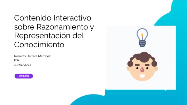 Razonamiento y representación del conocimiento | Genially