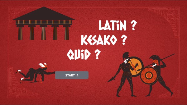 présentation latin 2e