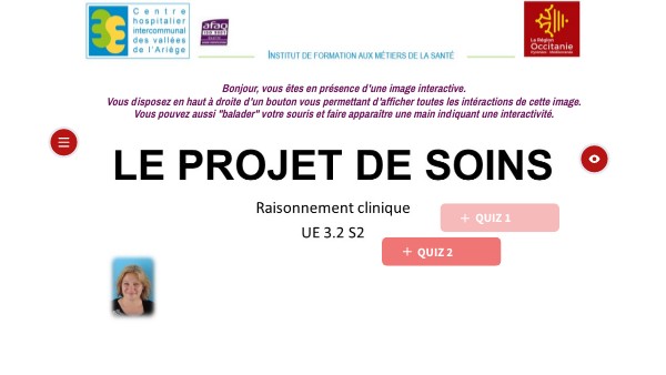 CM Projet de soins 2/quiz2 | Genially