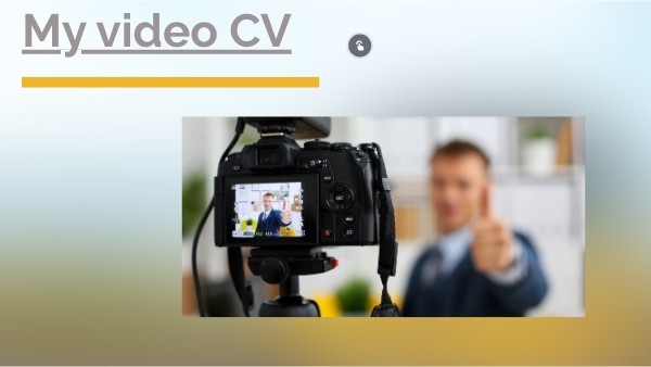 My video CV | Genially
