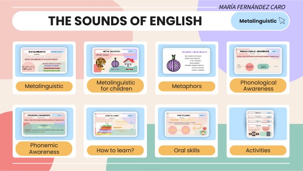 Metalinguistic Phonological Awareness And Sounds Genially