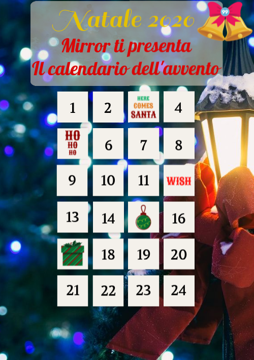 Calendario Avvento Mirror | Genially