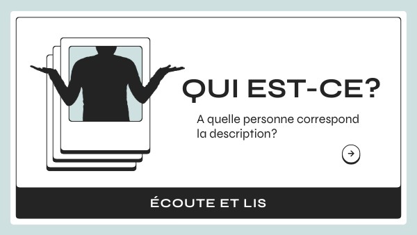 qui est-ce? | Genially