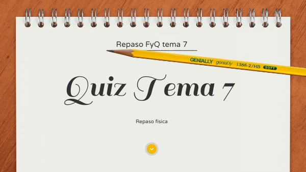 QUIZ FyQ tema 7