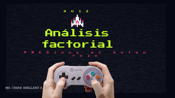 Analisis factorial