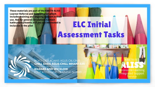 ELC assessments - Bray