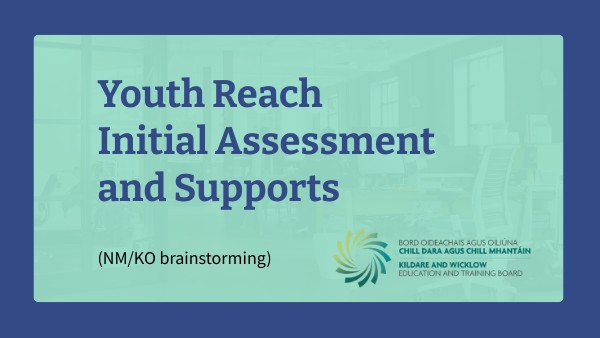 YR assessment and support | Genially