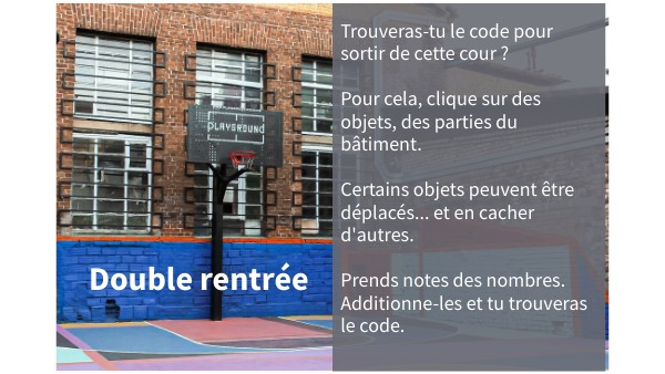 Lire - Double rentrée | Genially