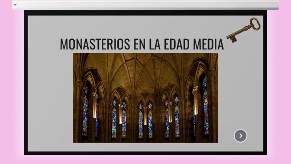 monasterios edad media | Genially