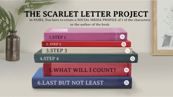 The Scarlet Letter Final Project | Genially