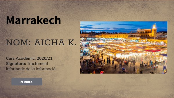 Marrakech | Genially