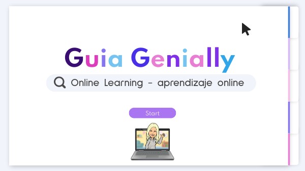 ONLINE EDUCATION GENIALLY GUIDE