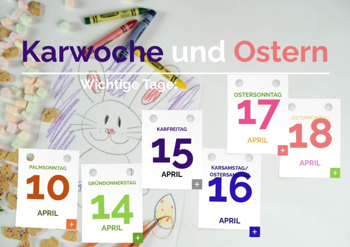 Karwoche und Ostern