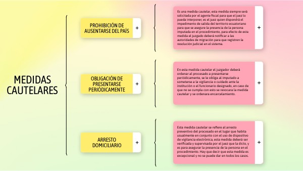 medidas cautelares | Genially