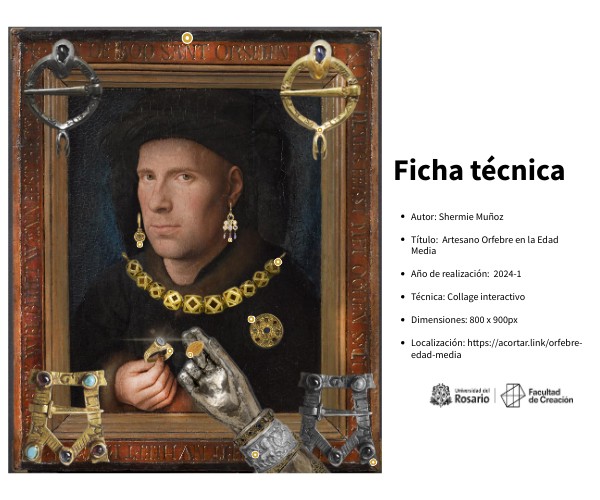 Collage interacivo orfebre edad media | Genially