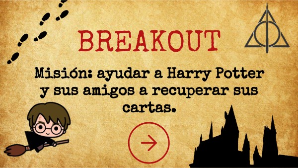 BREAKOUT HARRY POTTER | Genially