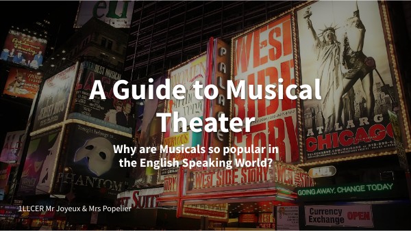 A guide to Musical Theater