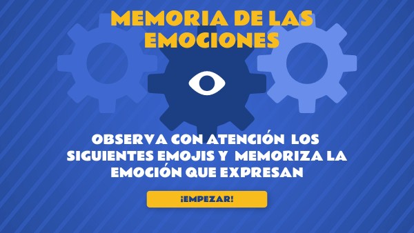 JUEGO MEMORIA EMOCIONES | Genially