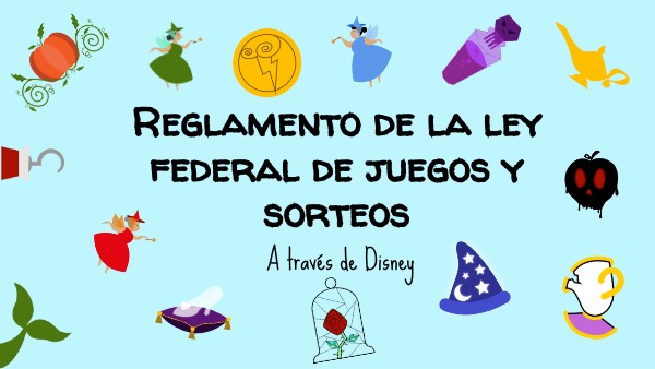 Reglamento de la Ley Federal de Juegos y Sorteos | Genially