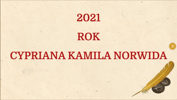 Cyprian Kamil Norwid. 200.Rocznica urodzin | Genially