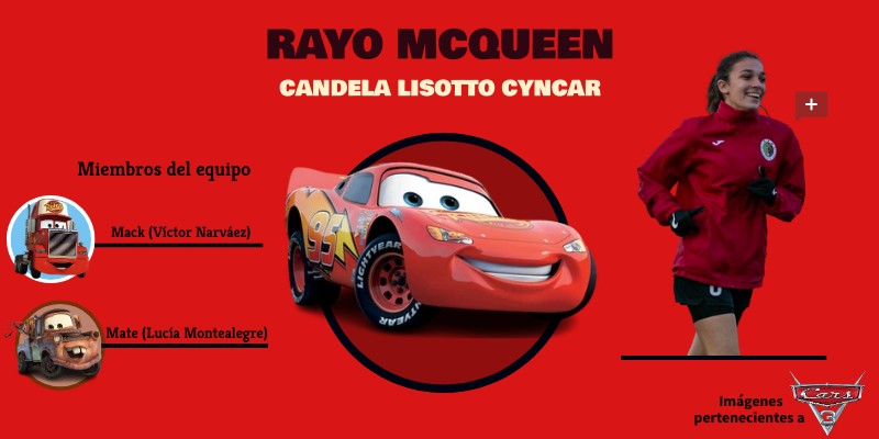 Rayo Mcqueen (Candela Lisotto) | Genially