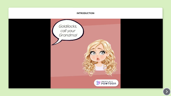 Goldilocks Returns | Genially