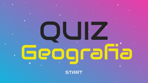 Quiz geografia | Genially