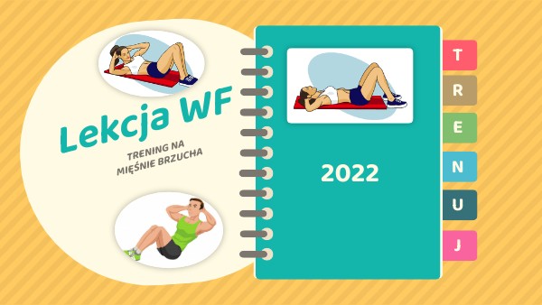 lekcja WF -Trening mięśni brzucha | Genially