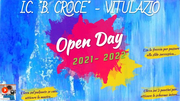 Open Day 2021 2022 IC Croce Vitulazio | Genially