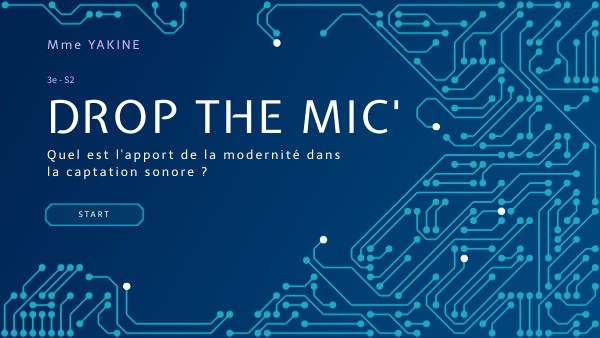 3e S2 Drop the mic | Genially