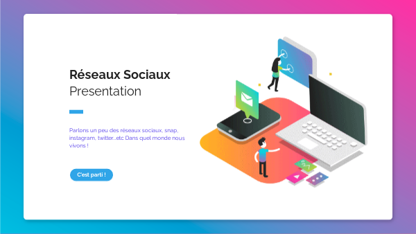 Les réseaux sociaux | Genially